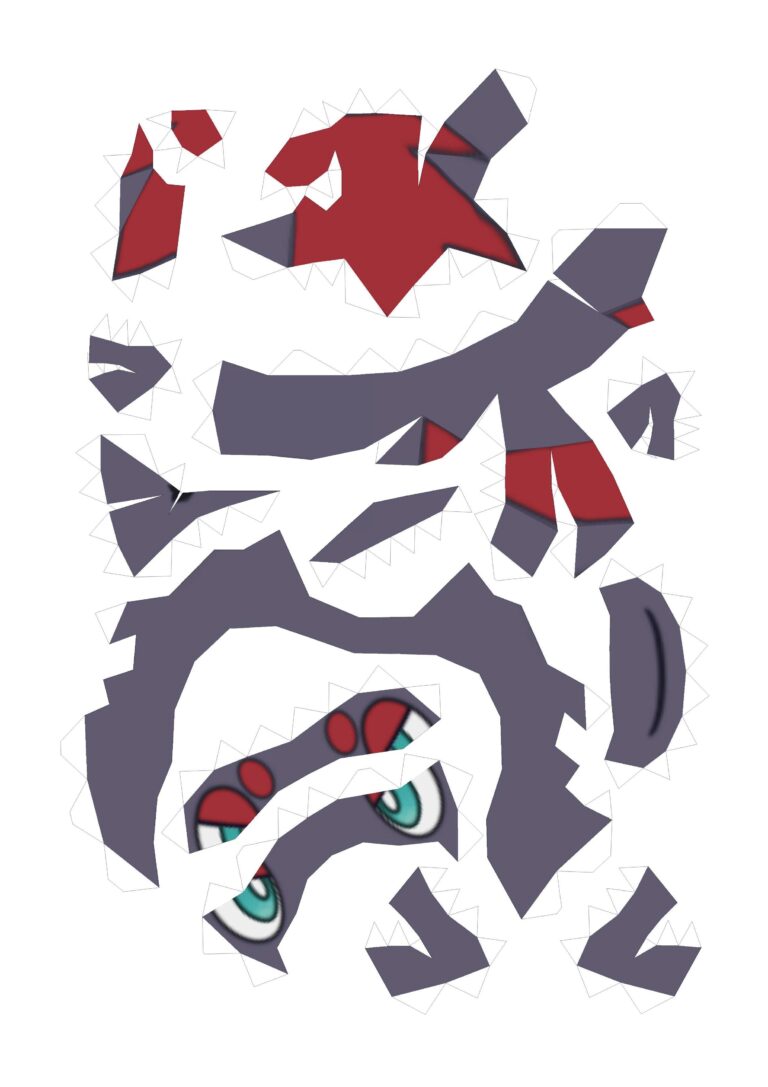 Papercraft de pokemon - Papercraft.tv