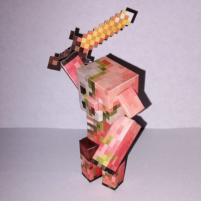 Plantilla Papercraft de Panda de Minecraft - Papercraft.tv